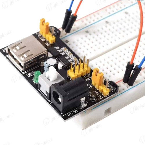 Mb102 Breadboard Power Supply Module 3.3v/5v For Arduino Solderless Br ...